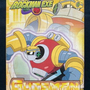 Vintage 2002 Capcom Megaman Mega Man Rockman EXE Gutsman Action Model ...