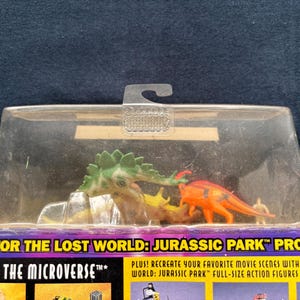 Vintage 1996 Microverse Jurassic Park the Lost World Dinosaur ...