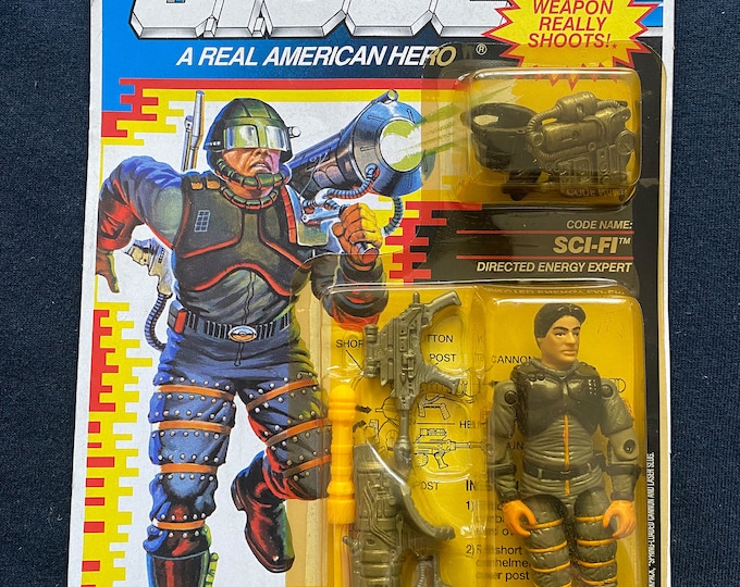Vintage 1990 GI Joe A Real American Hero SCI-FI Directed Energy Expert ...