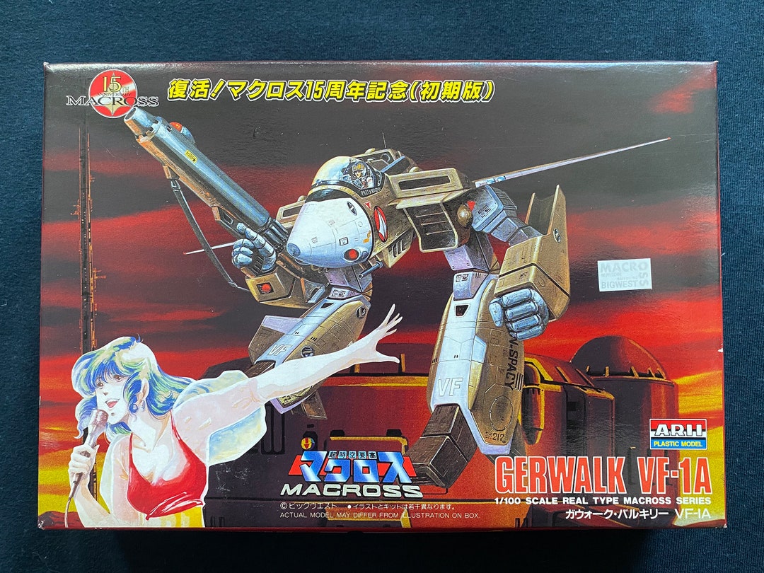 Vintage 1997 ARII Robotech Macross 15th Anniversary 1/100 Scale ...