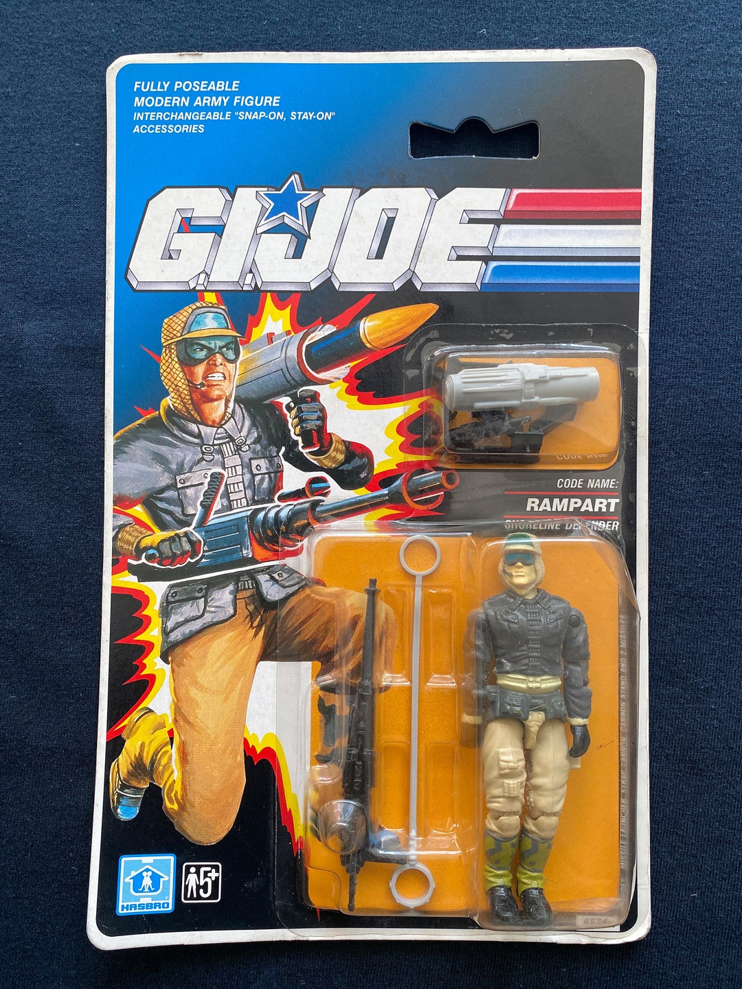 Vintage 1991 GI Joe A Real American Hero Rampart Shoreline Defender ...