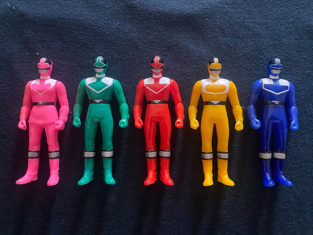 Vintage 2000 Bandai Power Rangers Super Sentai Mirai Sentai Timeranger ...