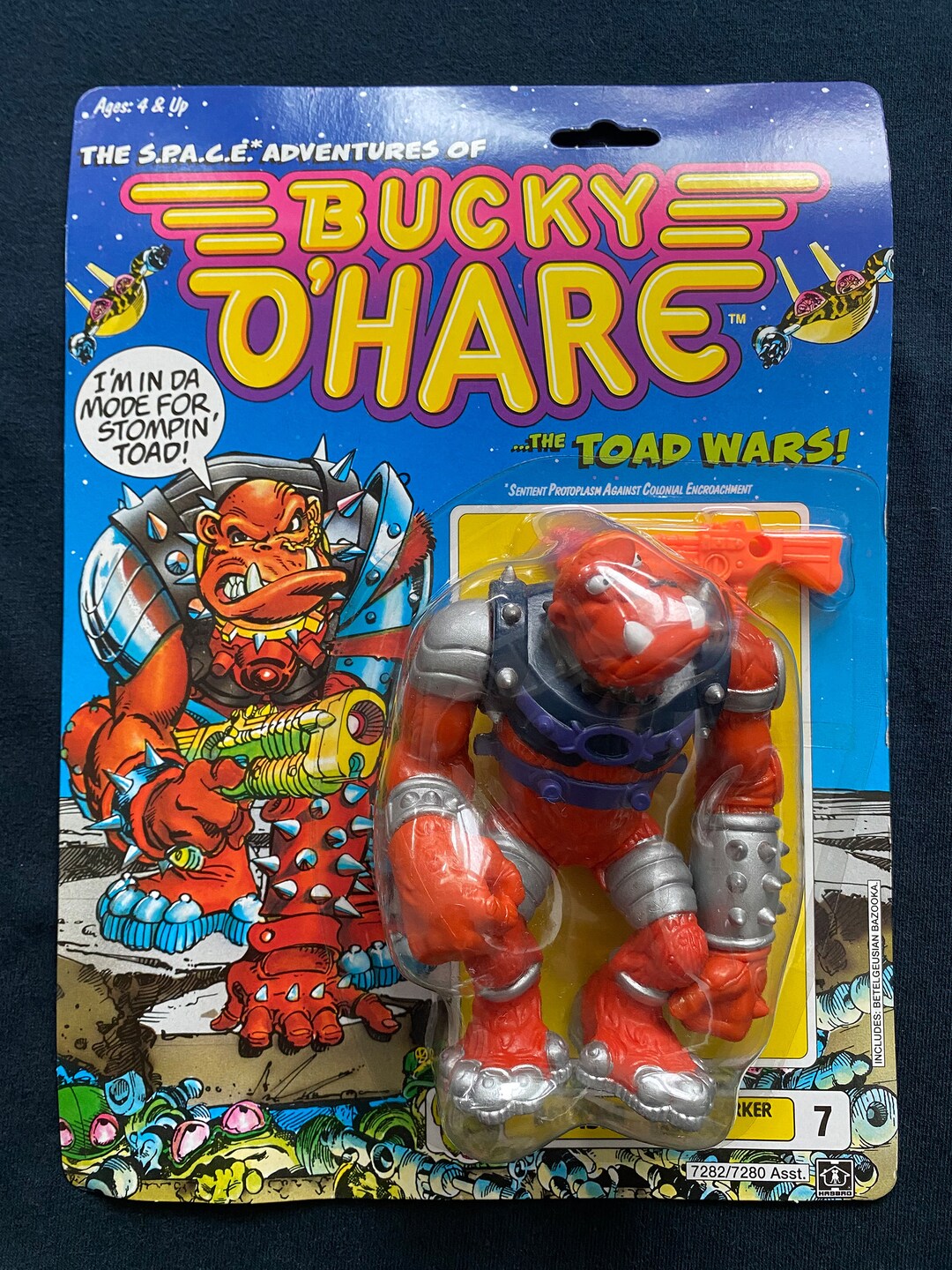 Vintage 1990 the Space Adventures of Bucky O'hare the Toad - Etsy