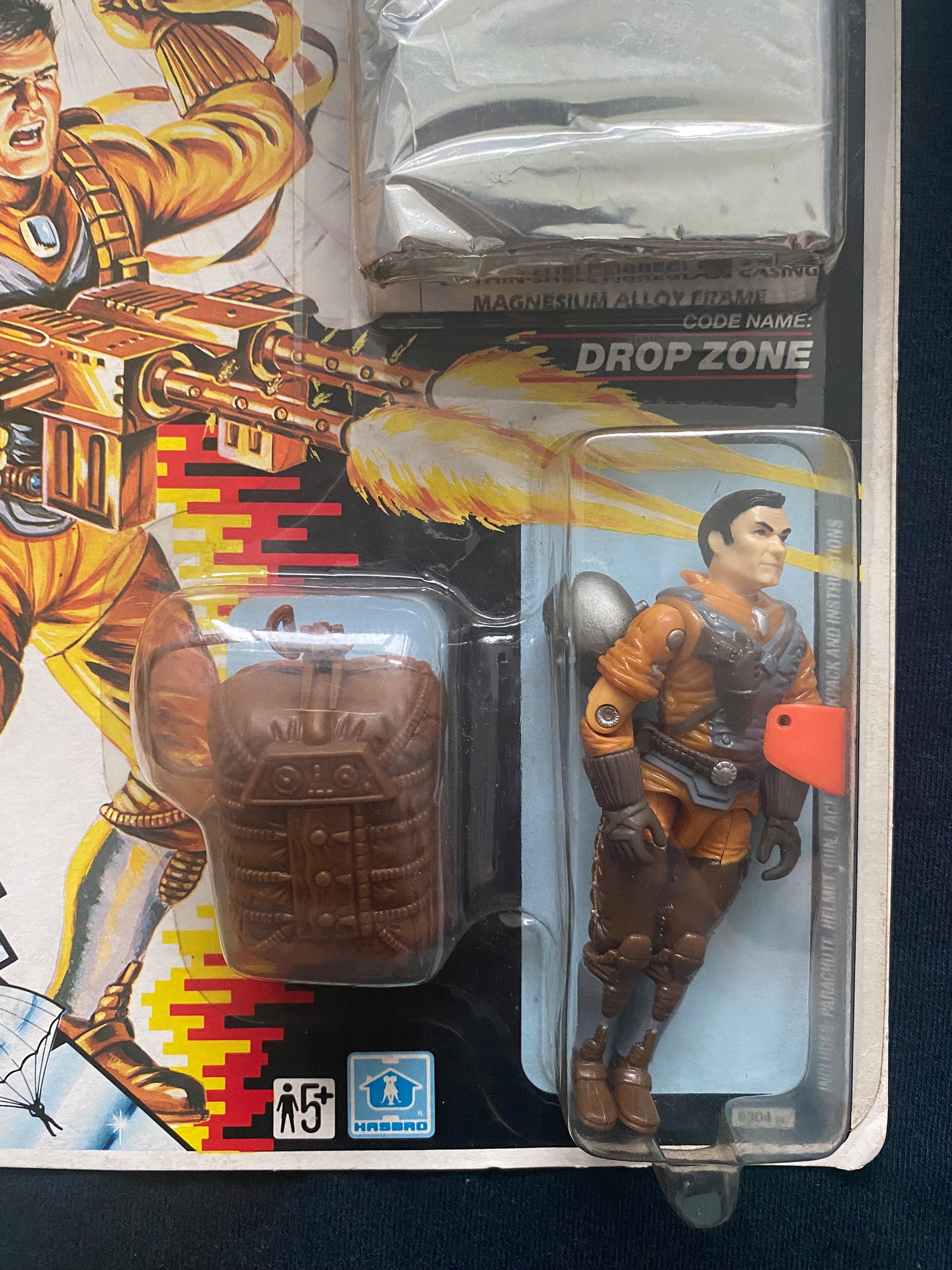 Vintage 1990 GI Joe A Real American Hero SKY Patrol Drop Zone With ...