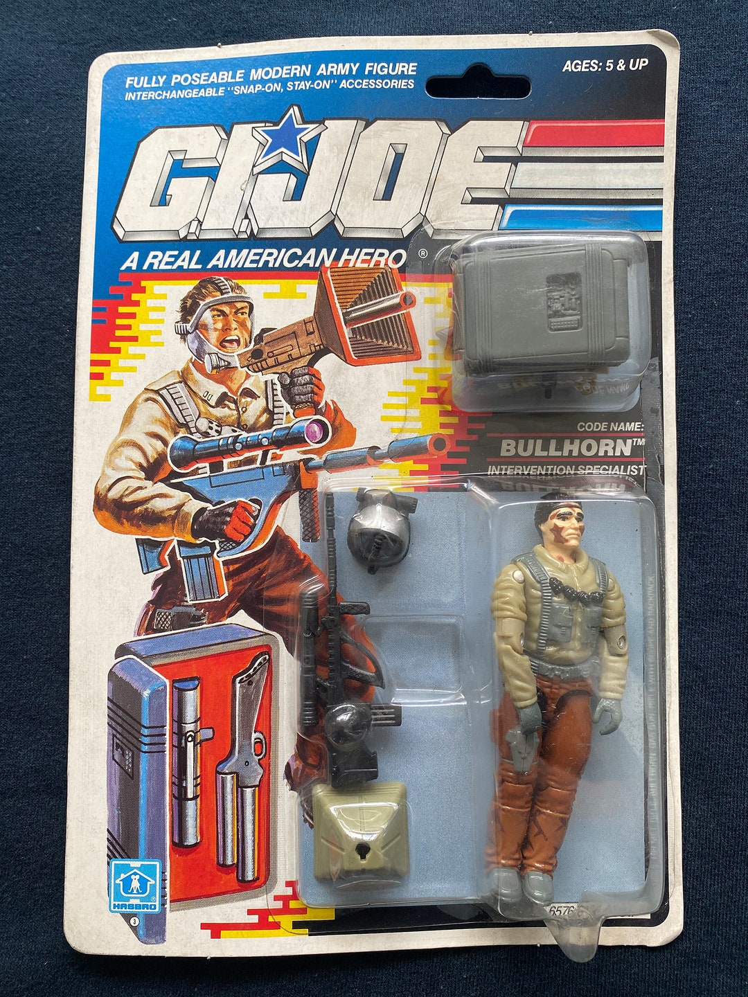 Vintage 1989 GI Joe A Real American Hero Bullhorn Intervention ...