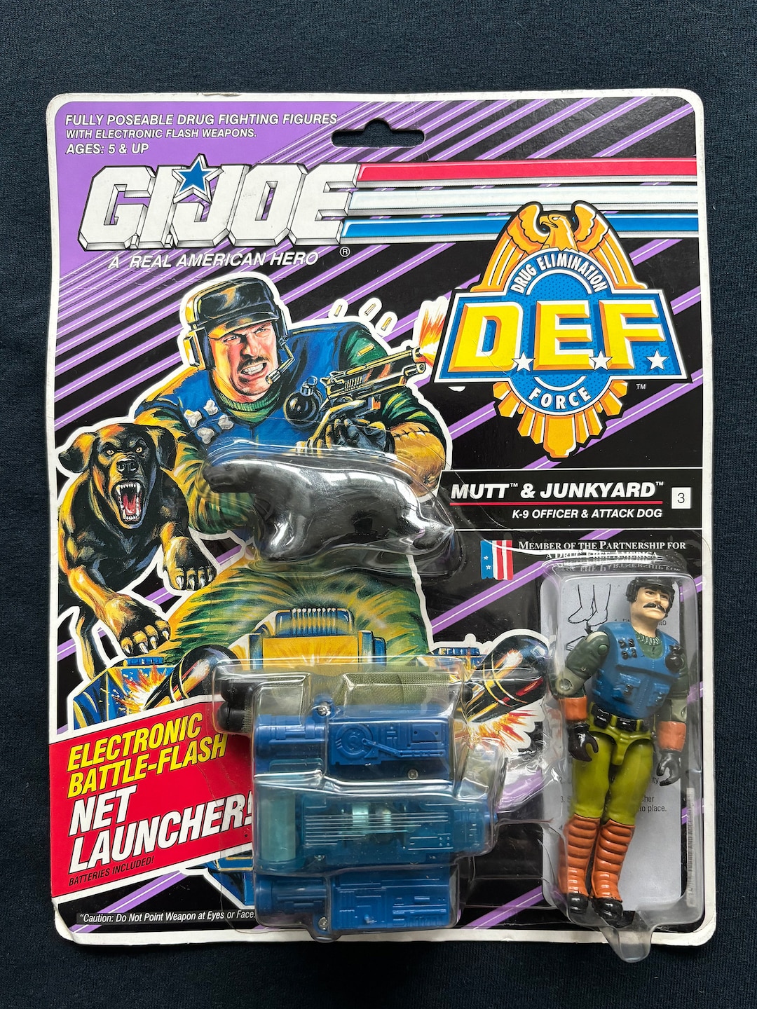 Vintage 1991 GI Joe DEF Mutt & Junkyard Action Figure - Etsy