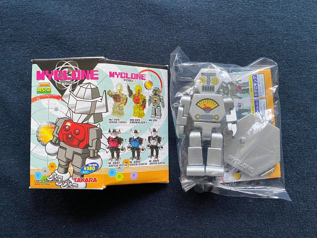 Vintage 2004 Takara Microman Micronuts AS-2 Myclone MS031 Micro Body ...