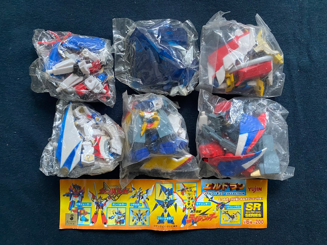 Vintage 1999 Yujin SR Series Brave Moderoid Genki Bakuhatsu Ganbaruger ...
