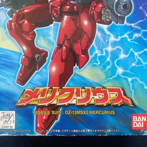 Vintage 1995 Bandai Gundam W Wing Gundam MS Mobile Suit OZ-13MSX2 ...