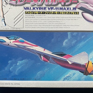 Vintage 1995 Bandai Robotech Macross 7 Valkyrie VF-11 Maxl Thunderbolt ...