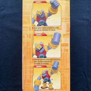 Vintage 2002 Capcom Megaman Mega Man Rockman EXE Gutsman Action Model ...