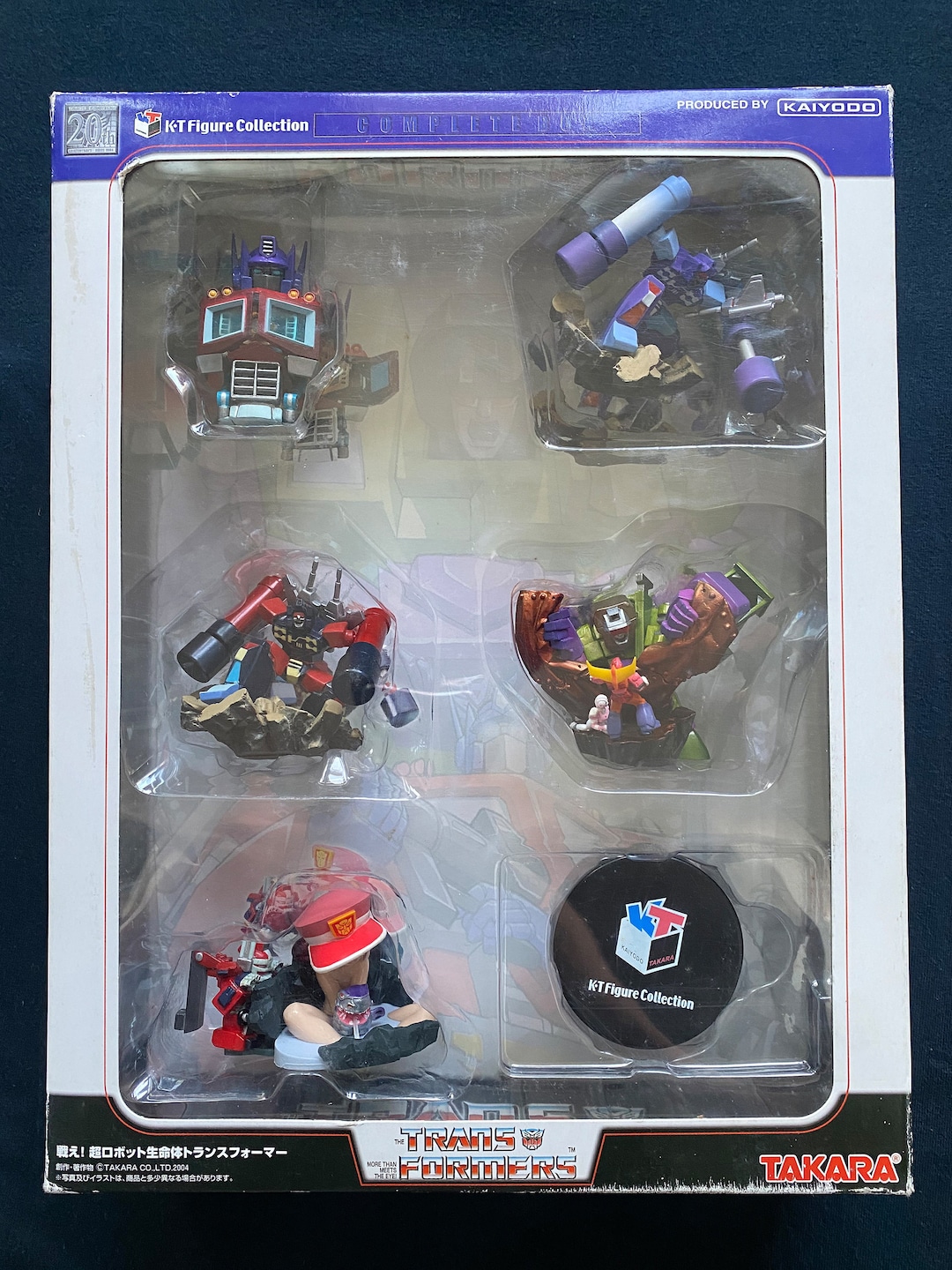 Vintage 2004 Takara Kaiyodo Transformers K-T 20th Collection Complete 5 ...