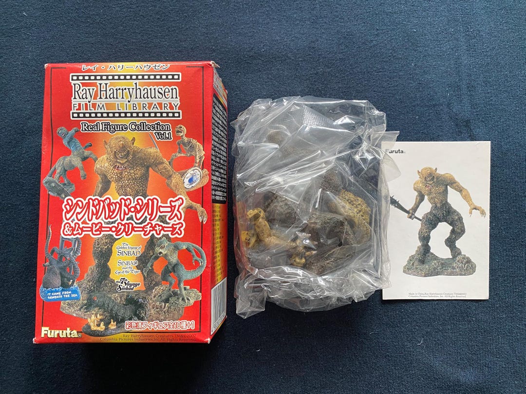 Vintage 2002 Furuta Ray Harryhausen Film Library the 7th Voyage of ...
