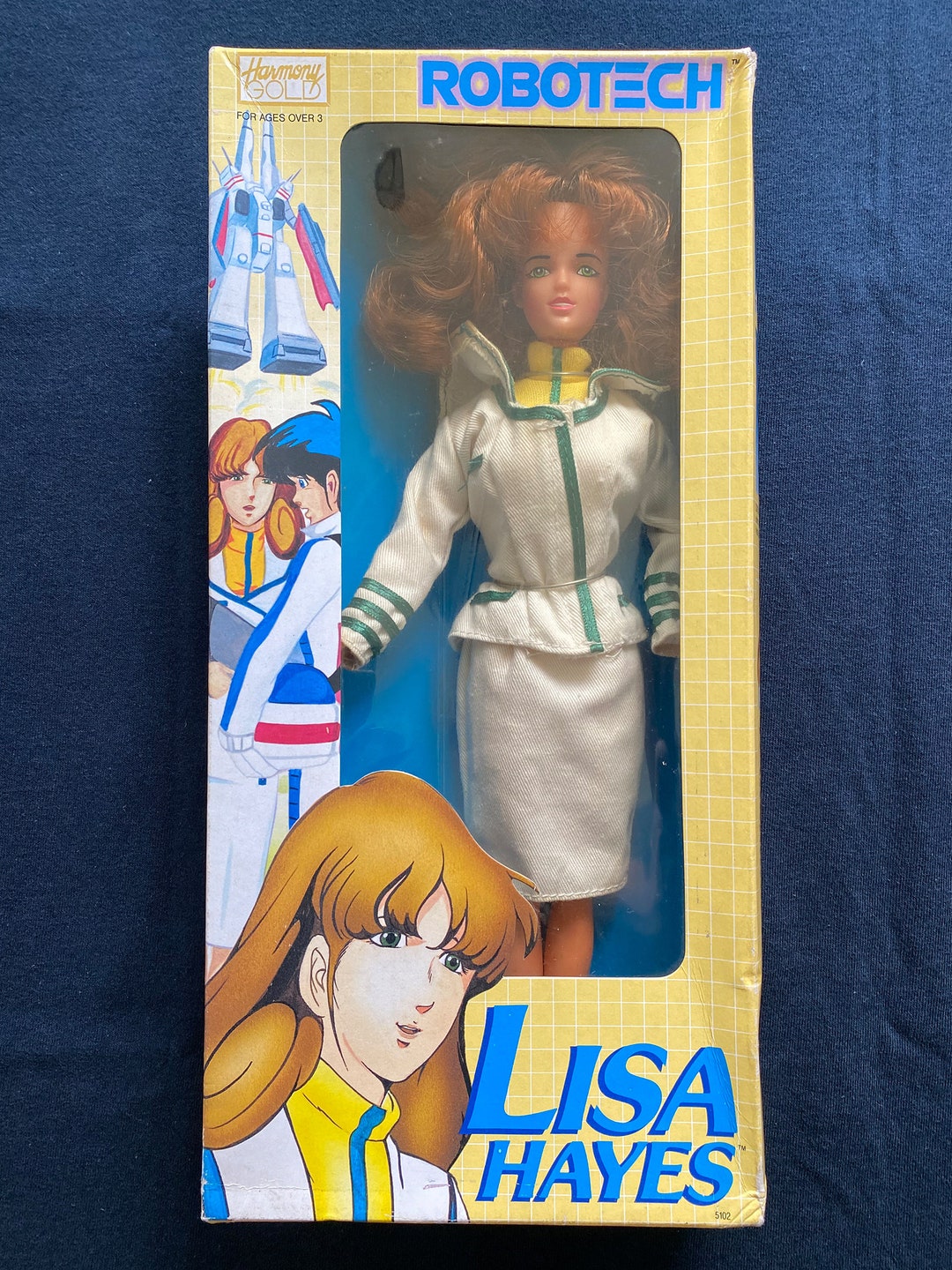 Vintage 1992 Harmony Gold Macross Robotech Defense Force Lisa Hayes 12 ...