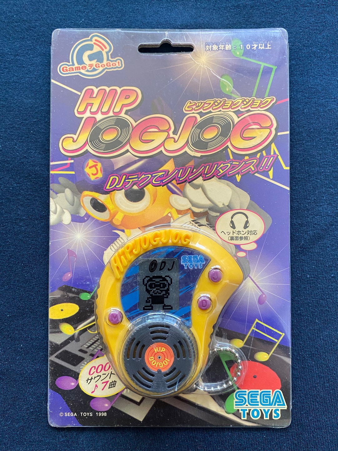 Vintage 1998 SEGA Toys Hip Jogjog DJ Dance Game Virtual Pet Toy ...