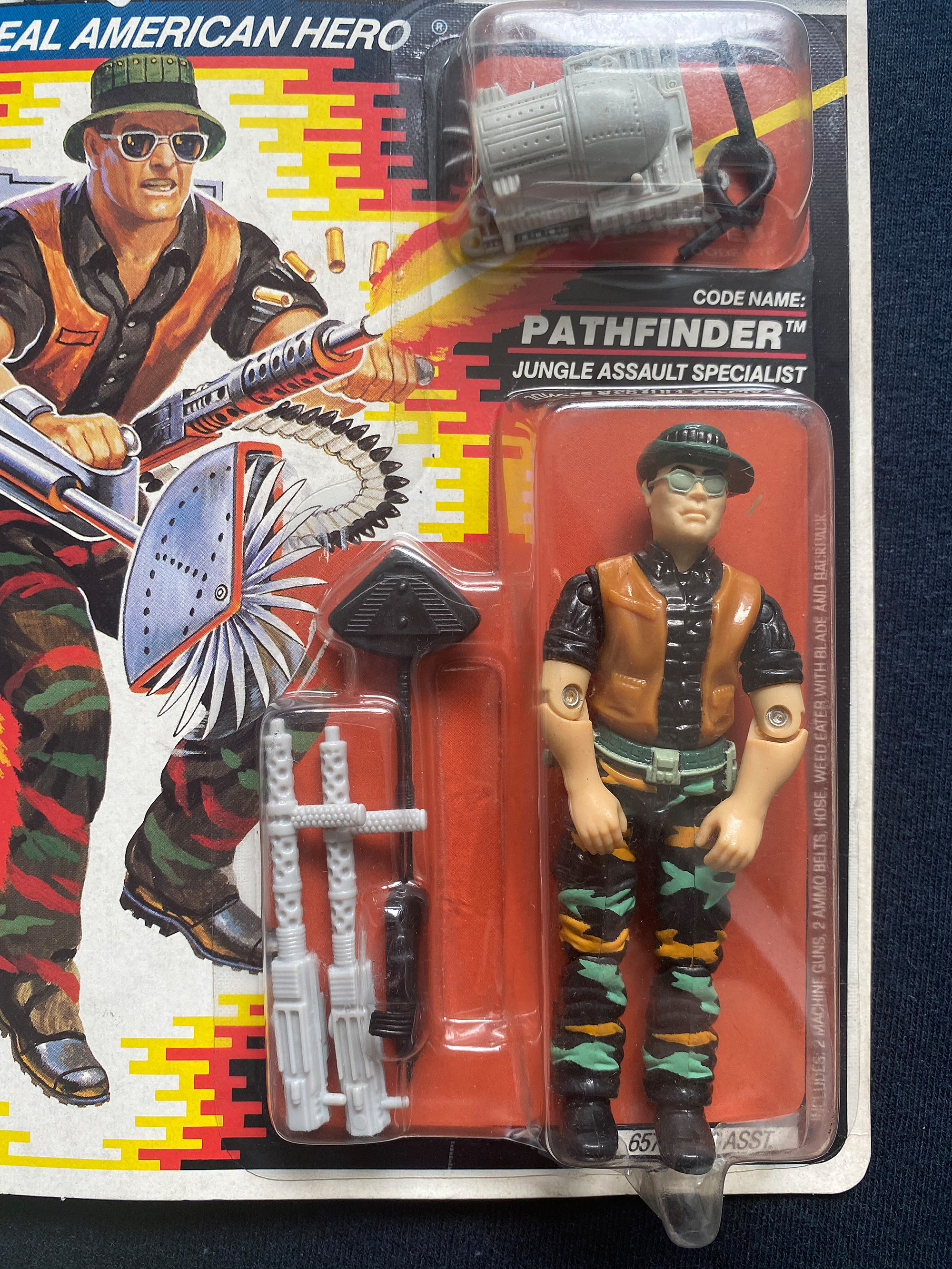 Vintage 1989 GI Joe A Real American Hero Pathfinder Jungle Assault ...