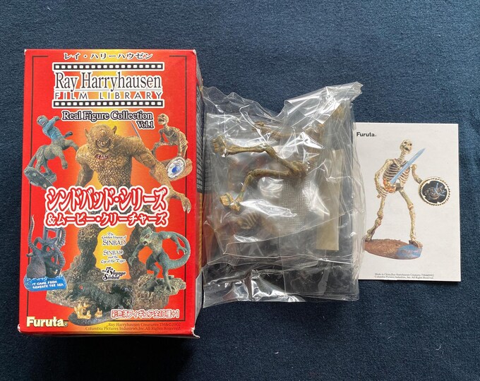 Vintage 2002 Furuta Ray Harryhausen Film Library Jason Argonauts Sword ...