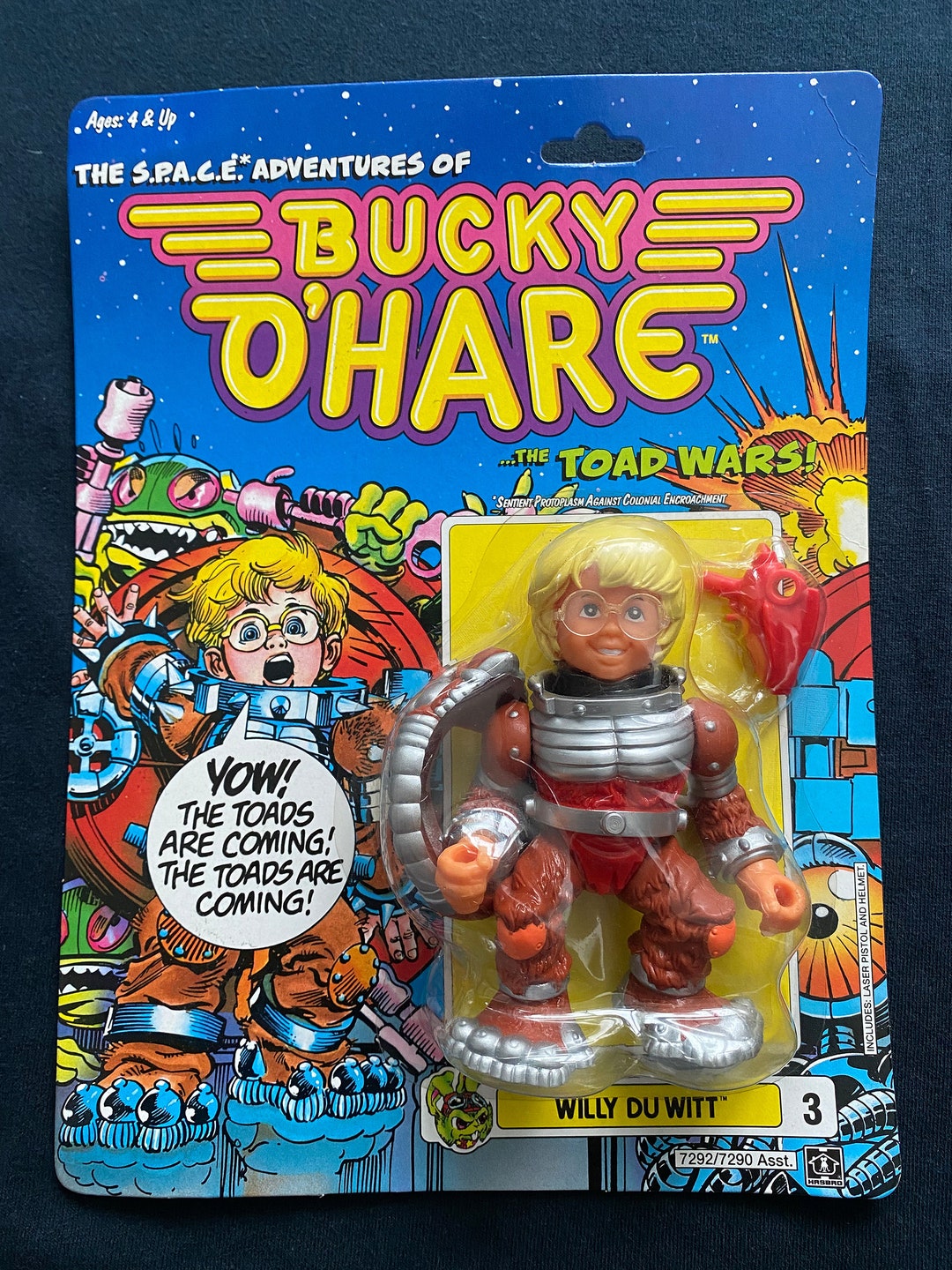 Vintage 1990 the Space Adventures of Bucky O'hare the Toad Wars Willy ...