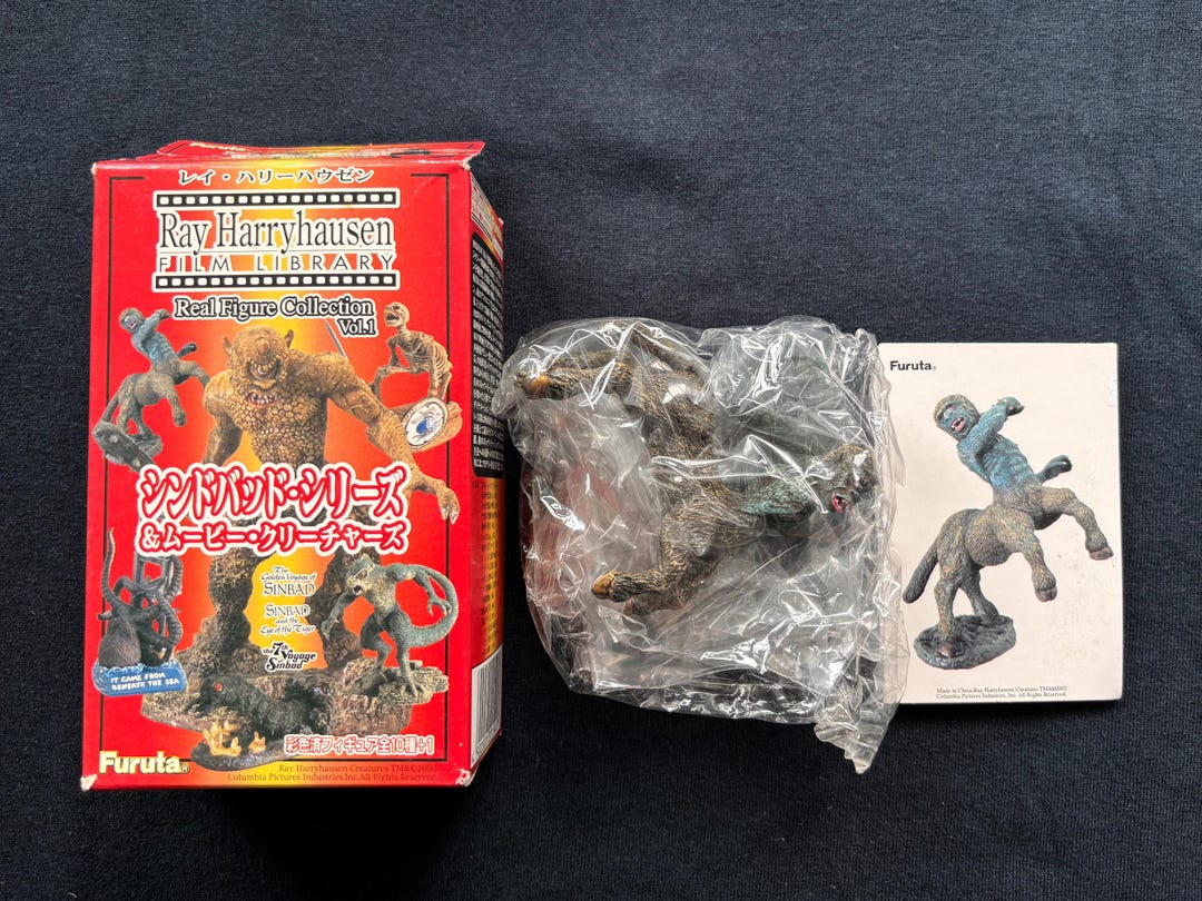 Vintage 2002 Furuta Ray Harryhausen Film Library the Golden Voyage of ...