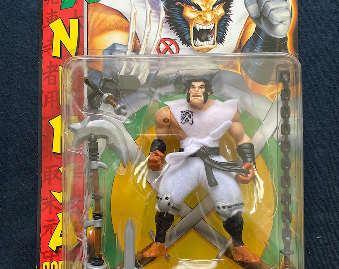 Vintage 1996 Toybiz Comics X-men Ninja Force Ninja Wolverine Assault ...