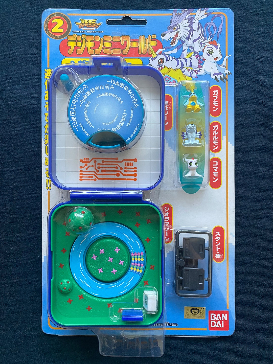 Vintage 1999 Bandai Digimon Battle Mini World 02 Portable Micro 3 ...