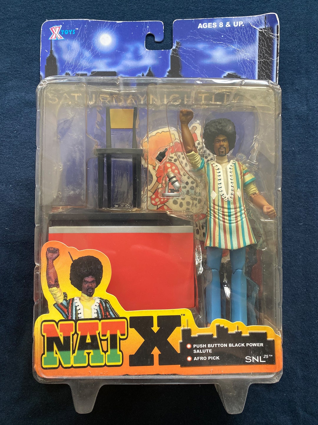 Vintage 2000 X-toys Saturday Night Live SNL NAT X Chris Rock Collection ...