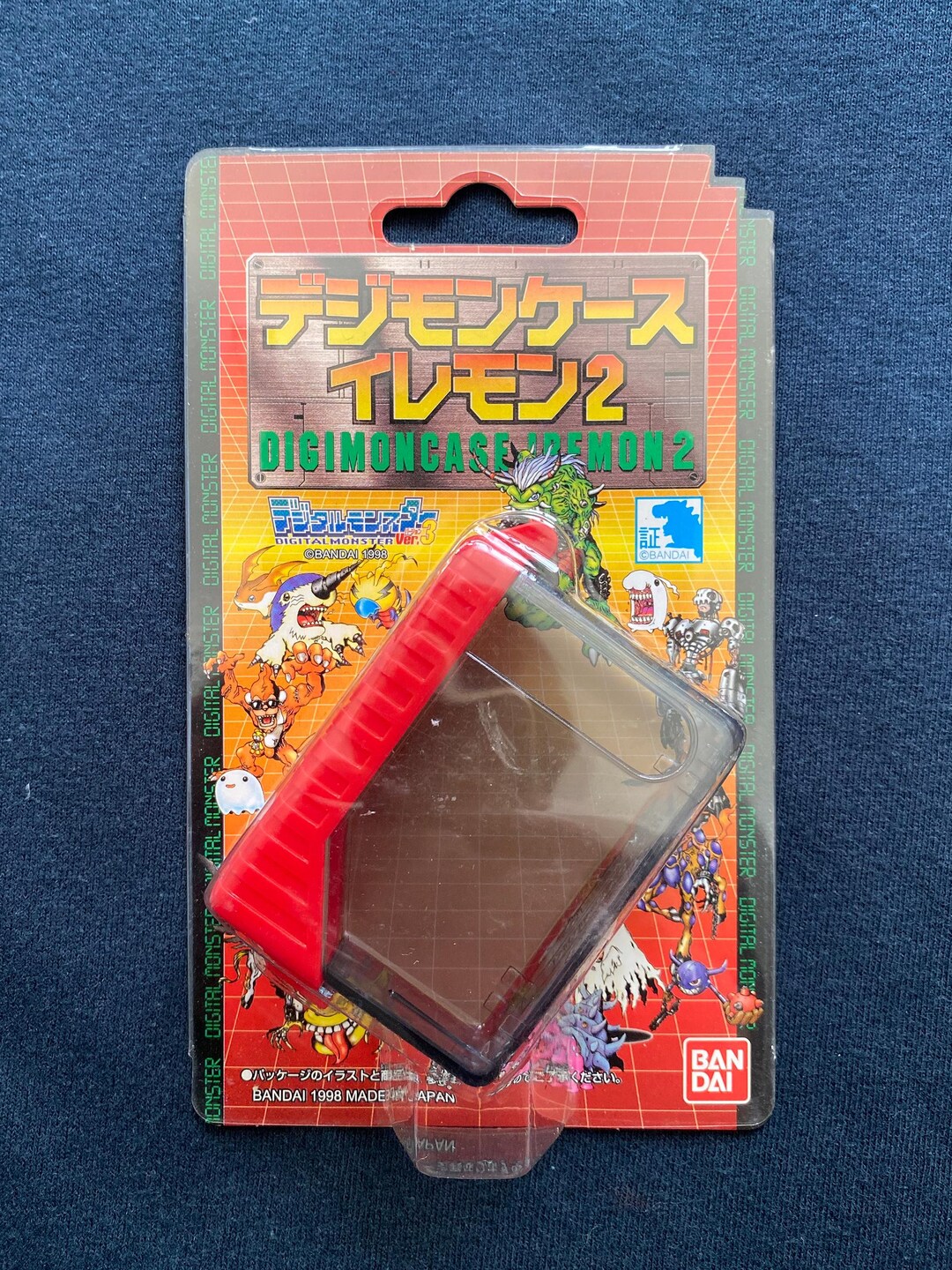 Vintage 1998 Bandai 1998 Digimon Iremon 2 Pendulum Red/clear Black ...