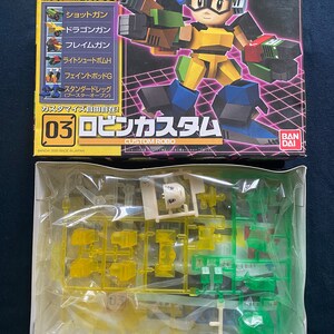 Vintage 2000 Bandai Custom Robo 03 Robin Robot Model Kit Figure Japan ...