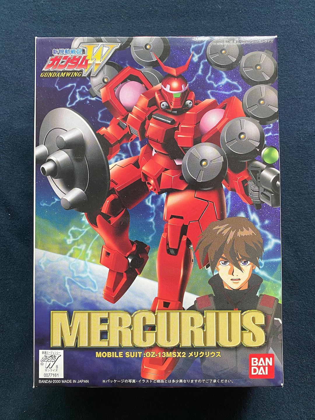 Vintage 2000 Bandai Gundam W Wing Gundam MS Mobile Suit WF08 OZ-13MSX2 ...