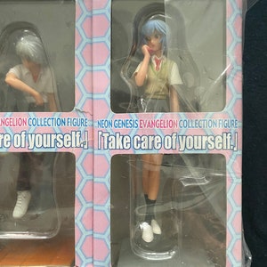 Vintage 2004 Sega Neon Genesis Evangelion EVA Take Care of Yourself Set ...