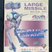 Vintage 1982 Nichimo Macross Robotech 1/200 Scale Regult Soldier Large ...