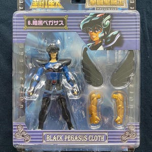 Vintage 2004 Bandai Saint Seiya Action Saint Cloth Bronze Set 5 Black ...