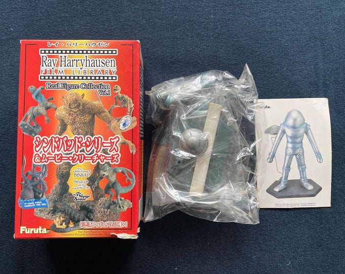 Vintage 2002 Furuta Ray Harryhausen Film Library Earth Vs the Flying ...