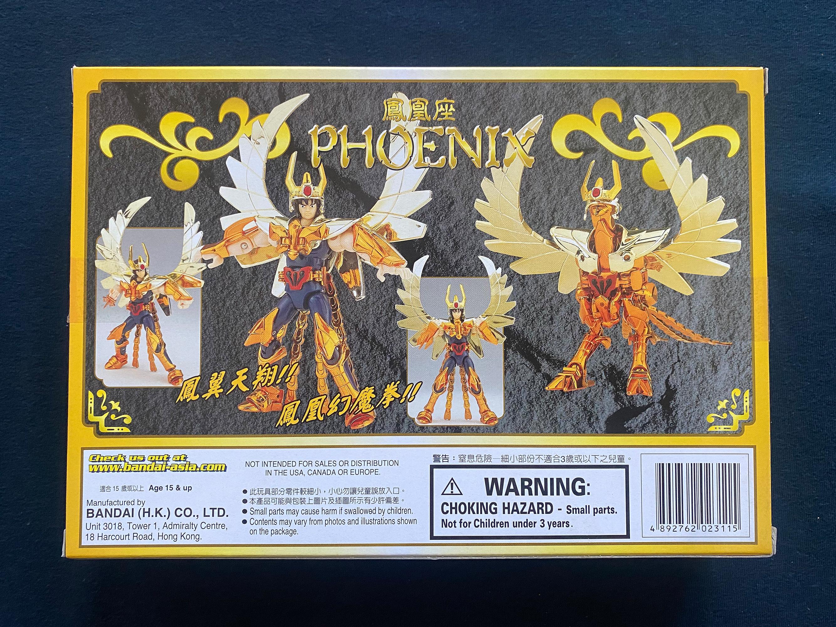 Vintage 2004 Bandai Saint Seiya Cloth New Bronze Cloth Gold Phonenix ...