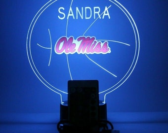 Ole Miss Led Light - Etsy