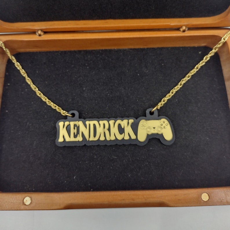 Video Game Controller Gaming Gamer Personalized Necklace Chain - Etsy