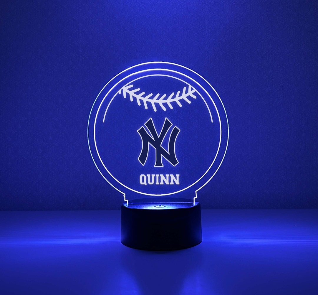 Night Light up LED Table Desk Lamp American Pro Baseball Fan Sports ...