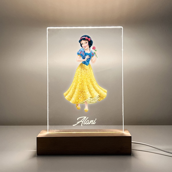 Snow White Night Light - Etsy