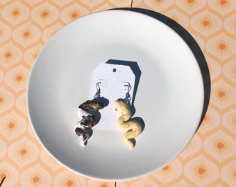 Realistic Clay Snake Ring Ball Python Handmade, Adjustable Ring - Etsy