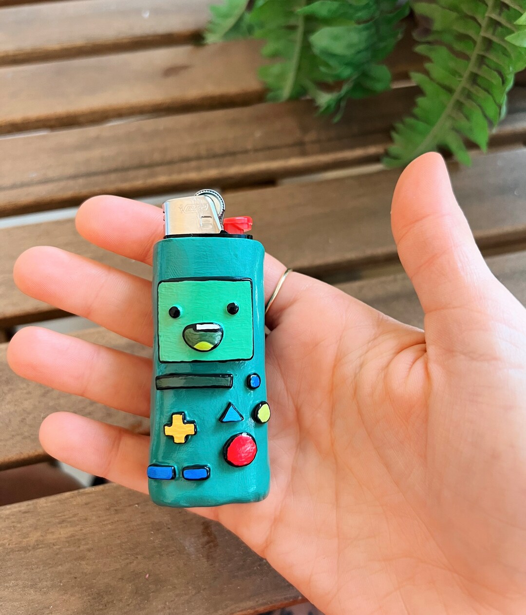 BMO Adventure Time Lighter Case - Handmade - Polymer Clay - Etsy