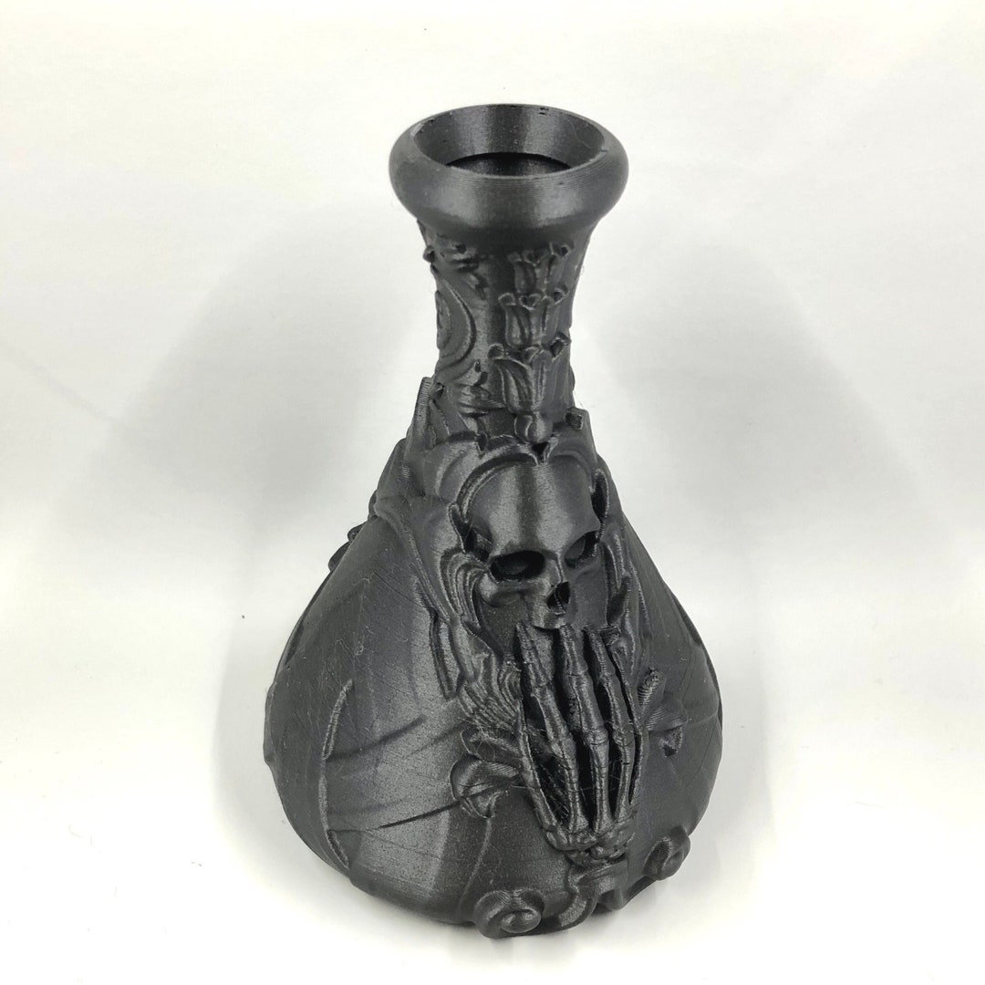 Haunted Skull Potion Apothecary Jar Bottle 3D Printed - Etsy