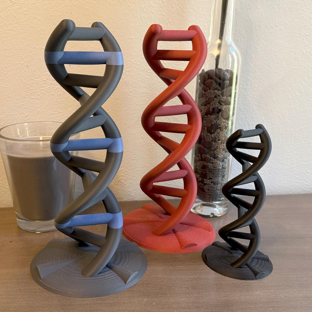 DNA Statue Rosalind Franklin Tribute, Multi-color, Carbon Fiber - Etsy