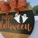 Halloween Door Hanger Halloween Door Round Happy Halloween Halloween ...