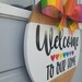 Pride Door Hanger Rainbow Door Hanger LGBTQIA Welcome Sign Pride Pride ...