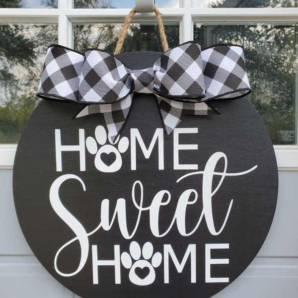 Paw Door Hanger - Etsy