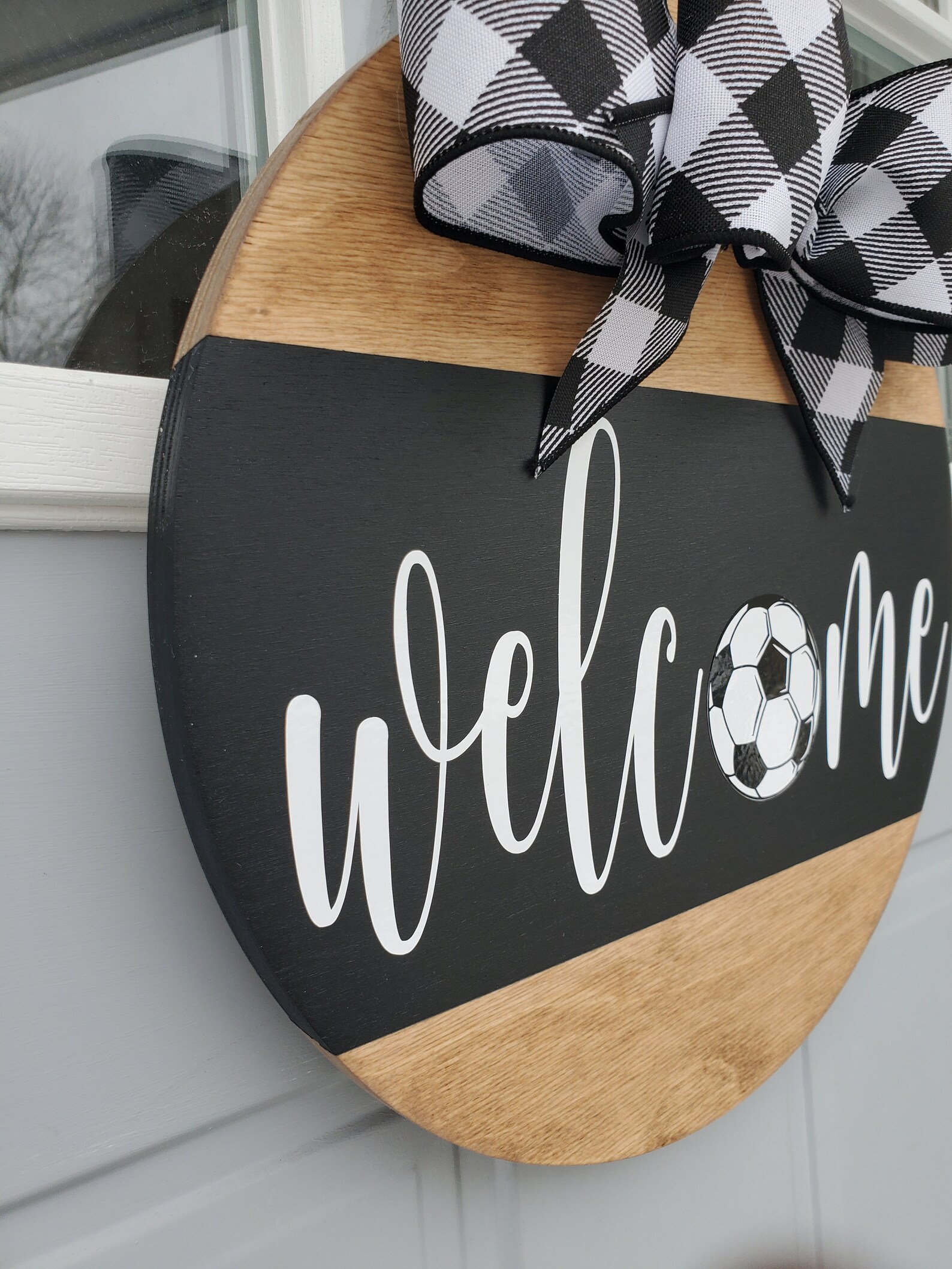 Welcome Sign for Soccer Soccer Door Hanger for Front Door - Etsy