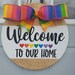Pride Door Hanger | Rainbow Door Hanger | LGBTQIA Welcome Sign | Pride ...