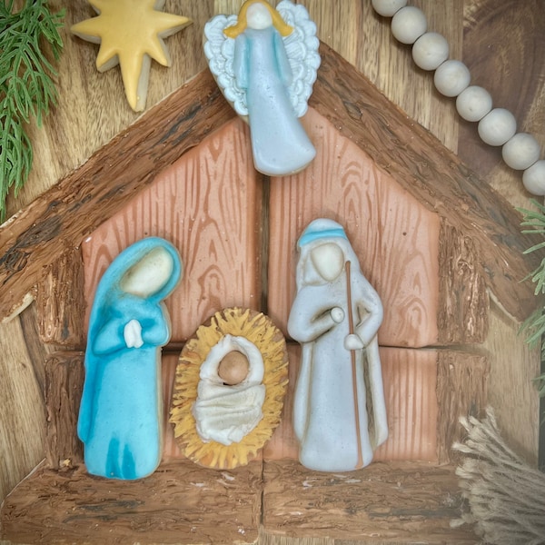 Nativity Cookie Cutters - Etsy