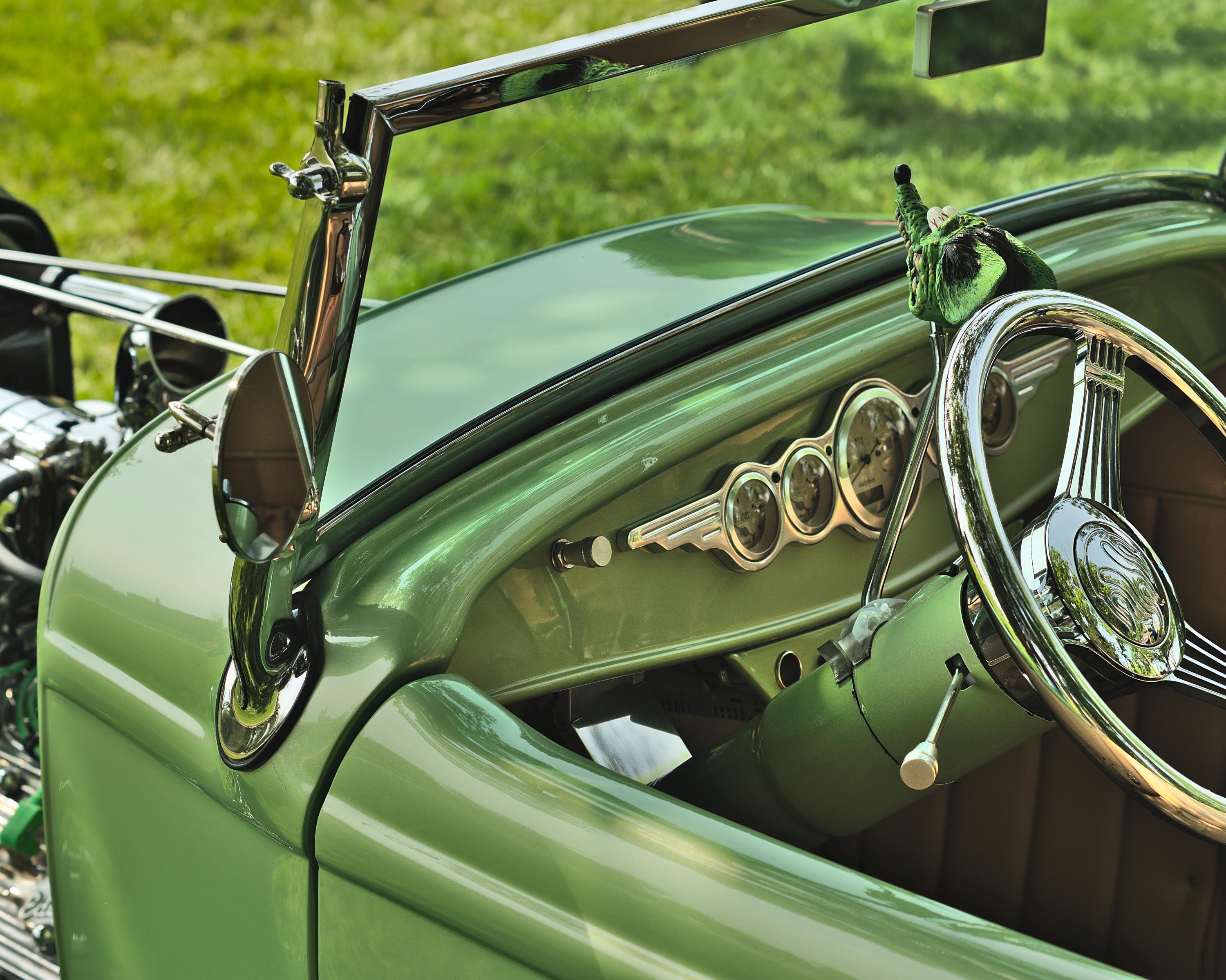 Green Classic Hotrod, Green Hot Rod Photograph, Archival Quality Print ...