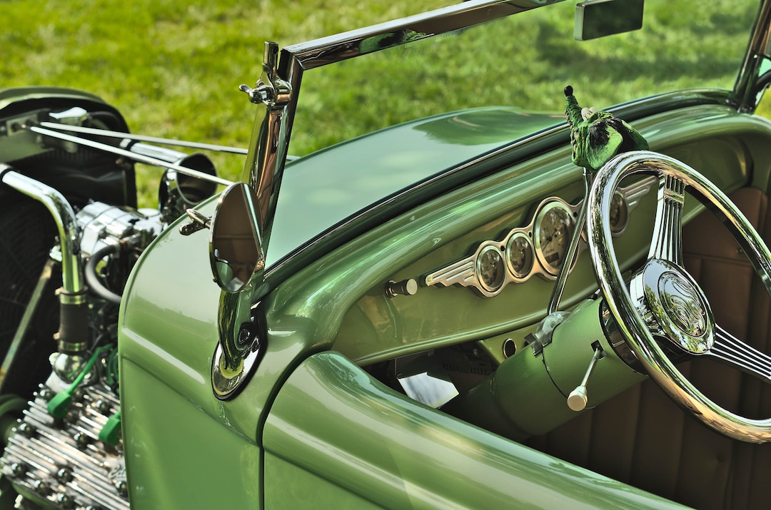 Green Classic Hotrod, Green Hot Rod Photograph, Archival Quality Print ...